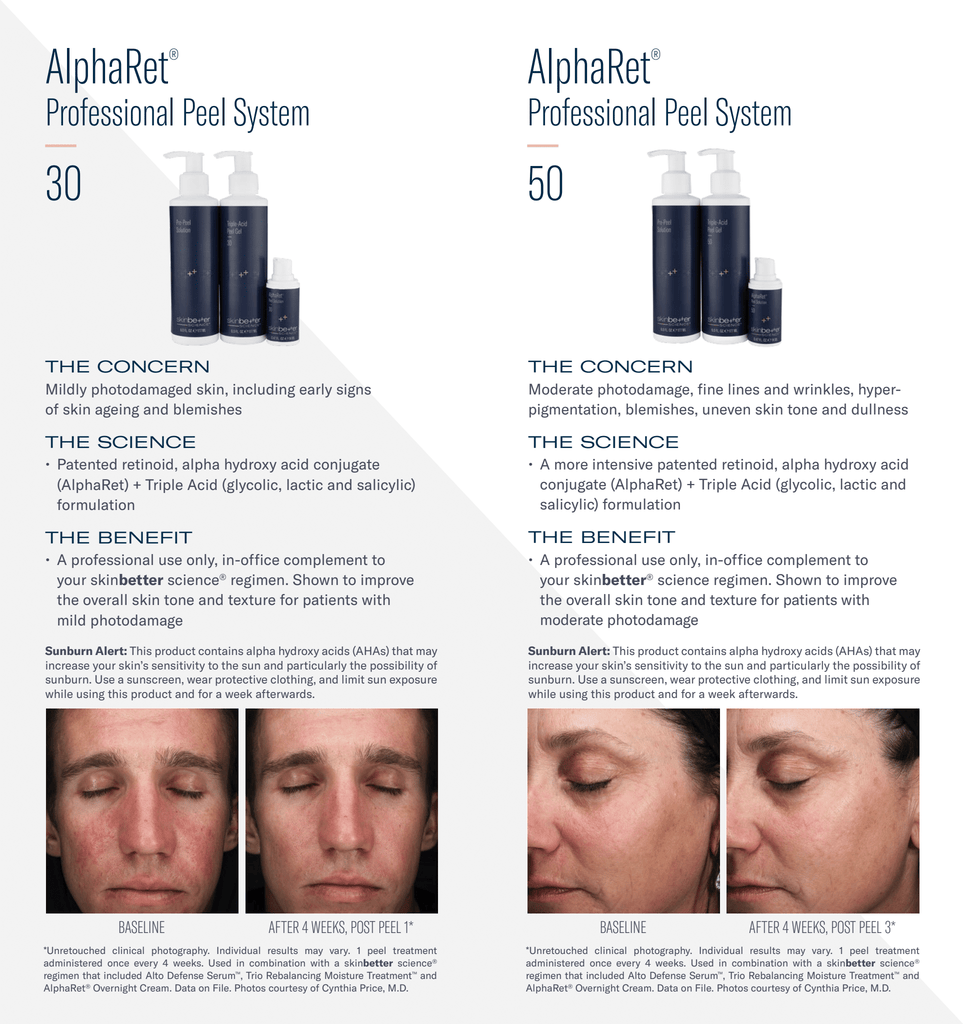 skinbetter science® AlphaRet Professional Peel System Patient Pamphlet – AestheticSource