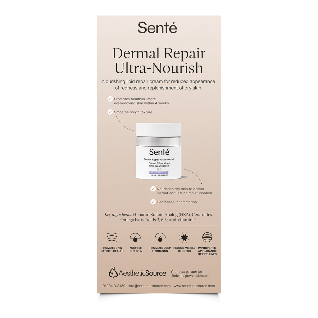 Senté Rack Card Dermal Repair Ultra-Nourish – AestheticSource