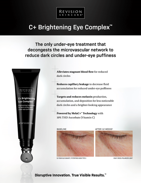 Revision Skincare® C+ Brightening Eye Complex™ Leave Behind A4 Leaflet ...
